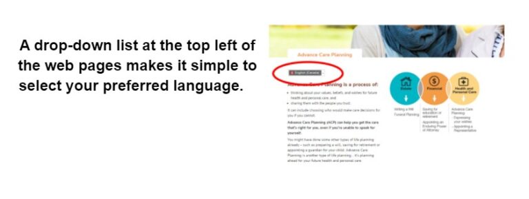 Now available! Web-based ACP information for South Asian and Chinese ...